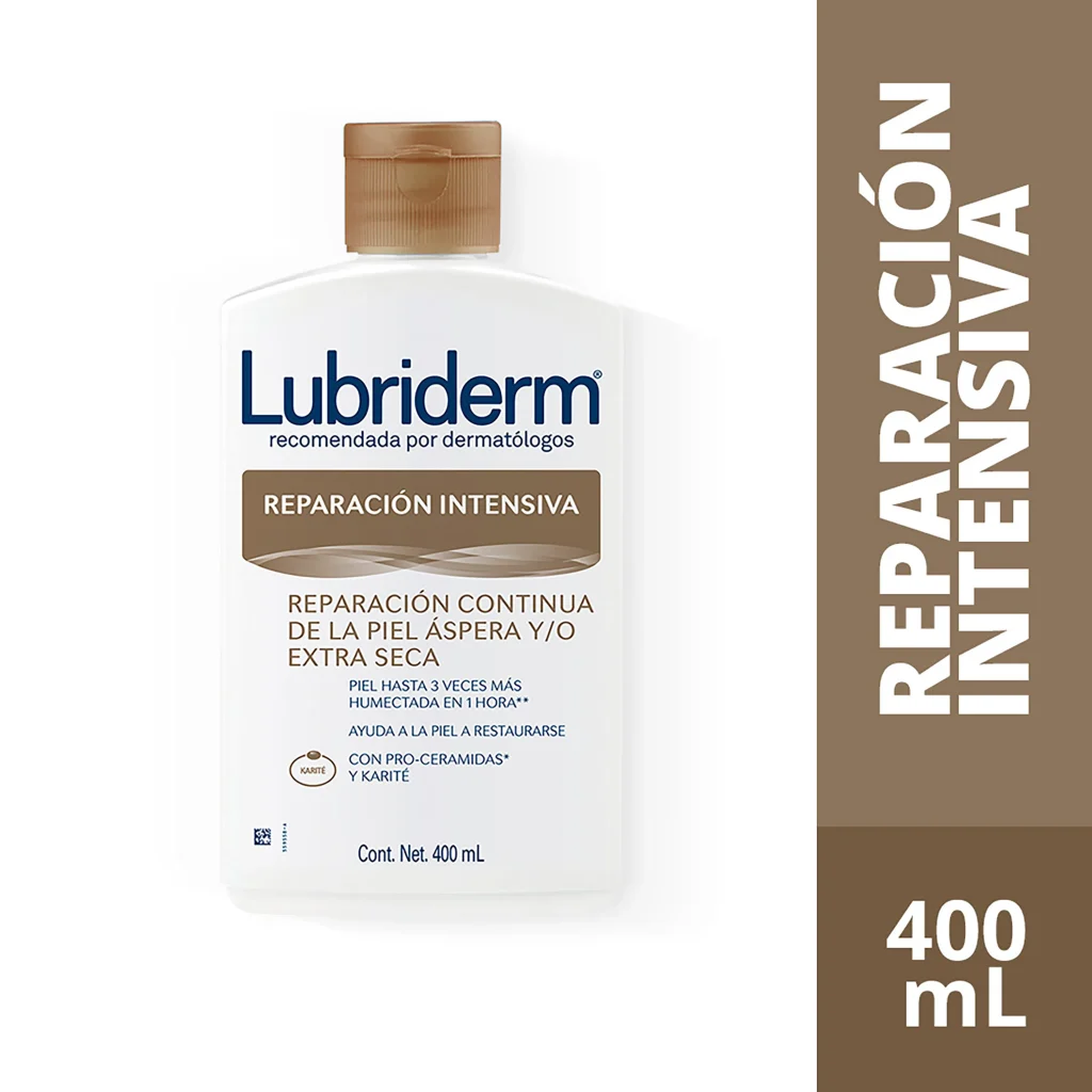 LUBRIDERM REPARACION INTENSIVA 400ML - La Casa del Tinte